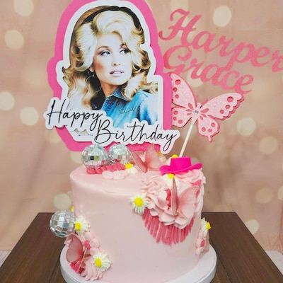 Dolly Parton Color Birthday Party Hanging Swirls Decorations I Dolly ...