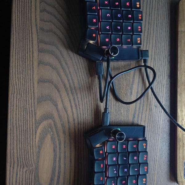 Sofle Choc Pro Split Keyboard - Ergonomic Keyboard With 58 Keys - Etsy