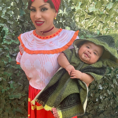 100% Wool Poncho Style Mapuche Made in Ecuador by Milmarte - Etsy