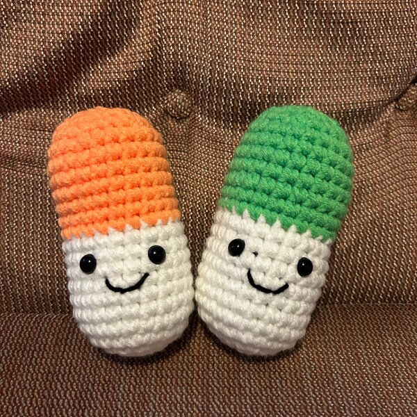 Chill Pill Crochet Pattern, Crochet Pattern, Chill Pill, Crochet Chill ...