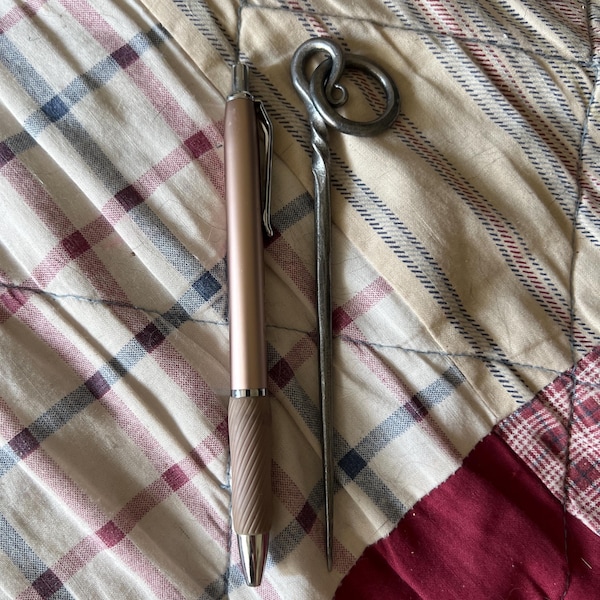 Forged Medieval Viking Pin, Fork. - Etsy