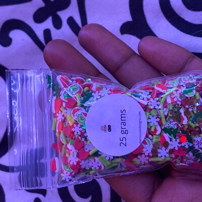 Black Holographic Marijuana Shape Chunky Glitter - Etsy