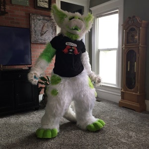 Made to Order Digitigrade Fursuit Feetpaw Shoes Feet Boots Costume ...