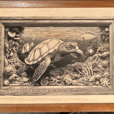 Laser Burn PNG 3D Illusion Engrave Laser Ready Digital Design File ...