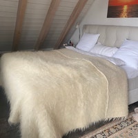 Ukrainian Blanket Rustic Blanket Wool Throw Blanket Lizhnyk Cozy ...