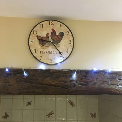 Chicken Clock Personalized Chicken and Rooster Clock - Etsy