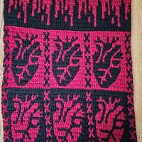 Regina Mosaic Crochet Pattern Chart by Sixel Design Stained - Etsy Canada