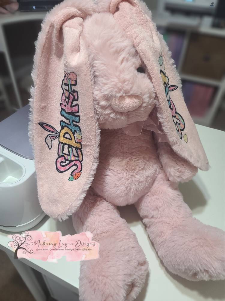 Easter Alphabet Doodle Letters PNG Bundle , Bunny, Easter Eggs, Alpha ...