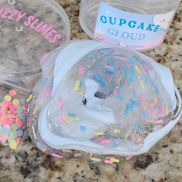 Beach Paradise Snow Fizz Slime, Pina Colada Scent - Etsy