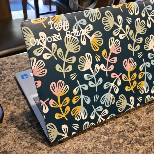 Black Butterfly Laptop Skin, Laptop Cover, Laptop Skins, Removable ...