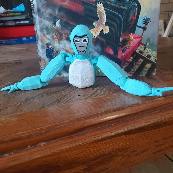 LARGE Gorilla Tag Flexy Flexible Articulated Action 8" Figure Toy Pick ...