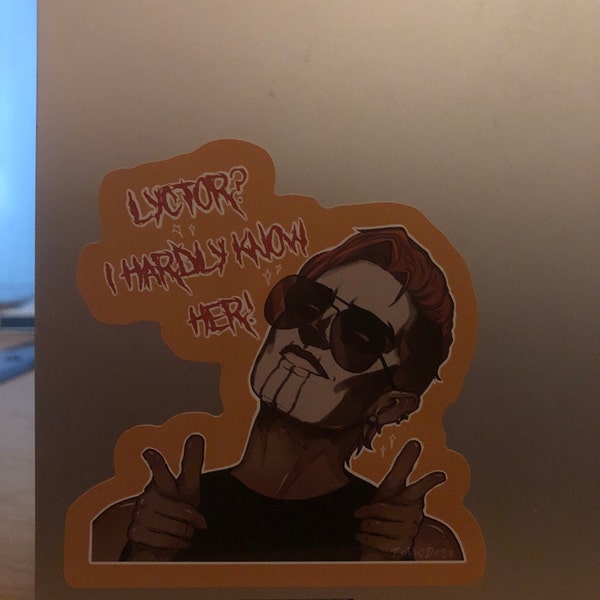 Lyctor I Hardly Know Her Sticker - Etsy