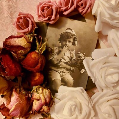 Antique German Advertising Chromo Trade Card, in Spring, Liebig Card ...