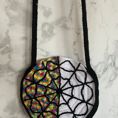 Sally's Patchwork Bag Crochet Bag Pattern NBC Inspired - Etsy