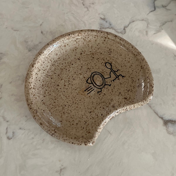 Spoon Rests Hand Thrown Pottery in Stoneware With Mother Goose Nursery ...