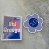 Chi Omega Sticker Pack, Sorority Stickers, Chi Omega Flag, Chi Omega ...