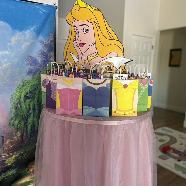 Princess Bust Table Top Decor, Princess Bust Cutouts, Princess Party ...