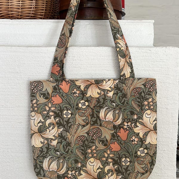 3 Sizes Oval Tote Bag | PDF Sewing Patterns With Tutorial | Small ...