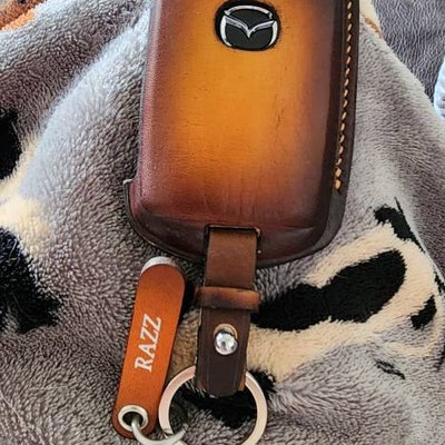 2023 2024 Mini Cooper S JCW Key Fob Cover, Leather Key Case for Keyless ...