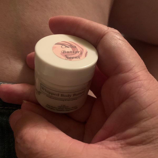 TRUE SAMPLES Whipped Body Butter Non-greasy Whipped Natural Shea and ...