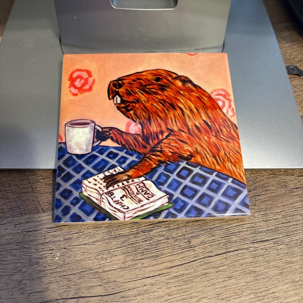 Beagle Singer Songwriter Dog Art Print - Stretched Canvas or Paper ...