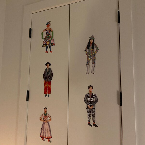 Pablo Picasso Puppet, Articulated Puppet, Cut Out and Make, Craft ...