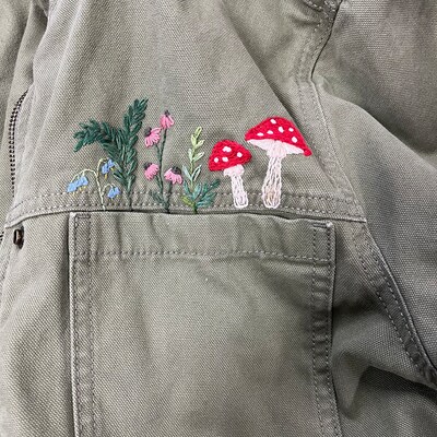 Plant/floral Stick & Stitch 10 Inch - Etsy