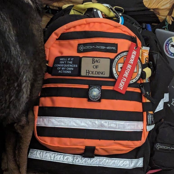 Bag of Holding Dnd Dungeons and Dragon Meme 2x3 Morale Patch With Hook ...