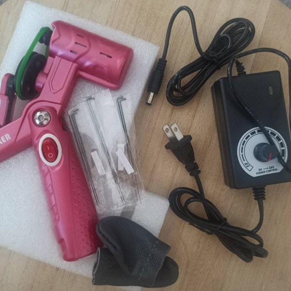 Electric Needle Felting Machine for 1 Needle, Handheld Single Needle ...