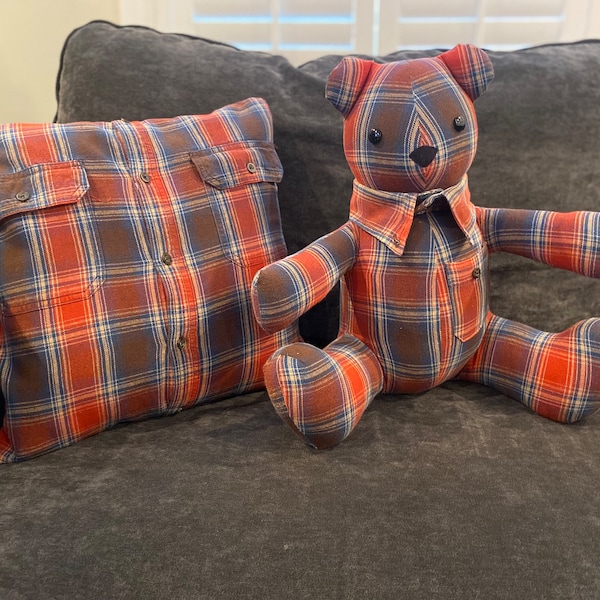 Memory Items Made From Clothing (made to Order) - Etsy