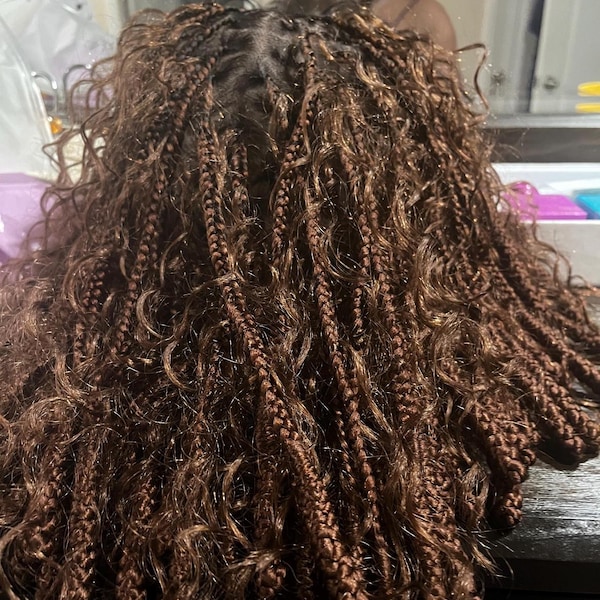 Full Head Prelooped Crochet Mini Twists Ombre Micro Twists. Handmade ...
