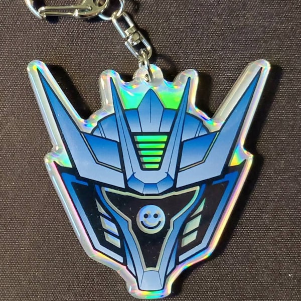 Transformers Soundwave Holo Keychain TFP - Etsy