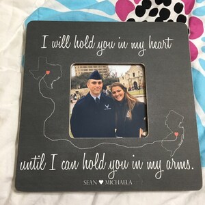 Long Distance Love Picture Frame Long Distance Relationship Gift for ...