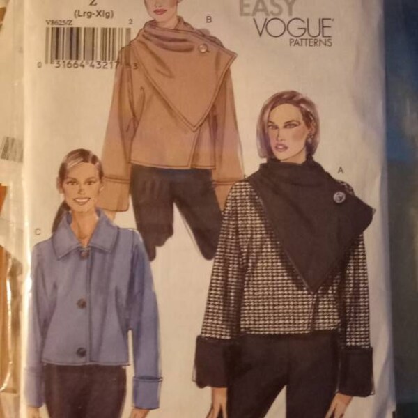 Retro 60s Button Cape Sewing Pattern: Simplicity 8017, Miss 14-22 - Etsy