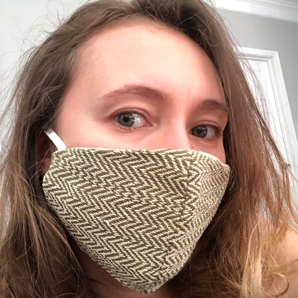 100% Organic Hemp Mask With Filter, Resuable Mask, Washable Mask ...