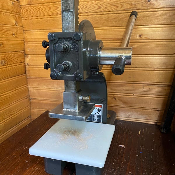 Arbor Press Accessory Attachment Foot- Steel Press Plate Clicker- Hand ...