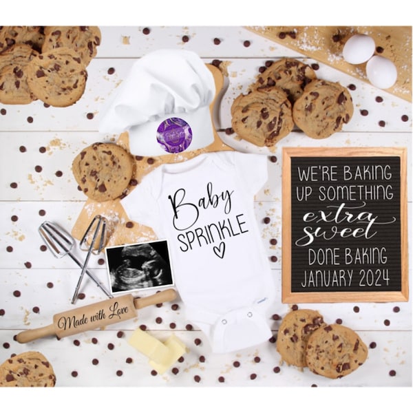 Baking Baby Announcement: Bun in Oven, Social Media Reveal (digital) - Etsy