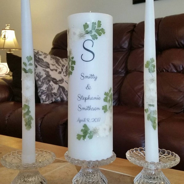 Wedding Invitation Candle - Scalloped Edge - Etsy