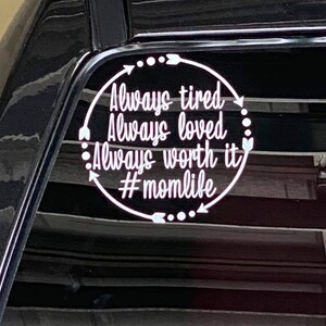 Mom Decal Mom Decal for Car Decal for Women Gift for Mom Gift for Her ...