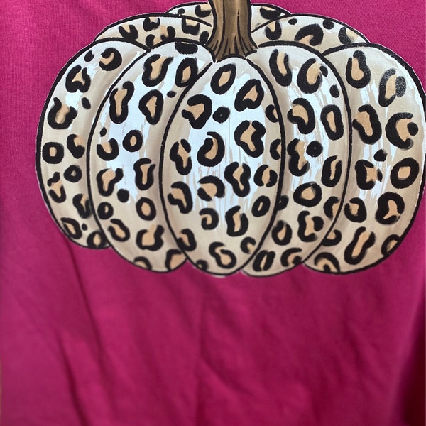 Sublimation & Htv Transfers Cheetah Pumpkin - Etsy