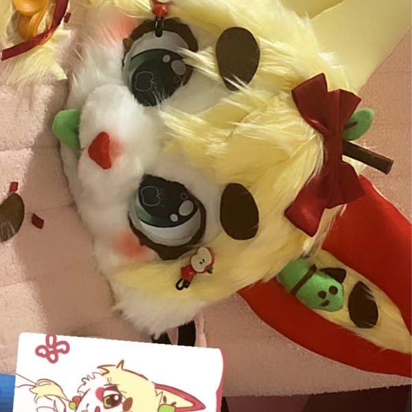 Feline Canine Furry Head Base Furry Fursuit (kemono Series K9) 3D Print ...