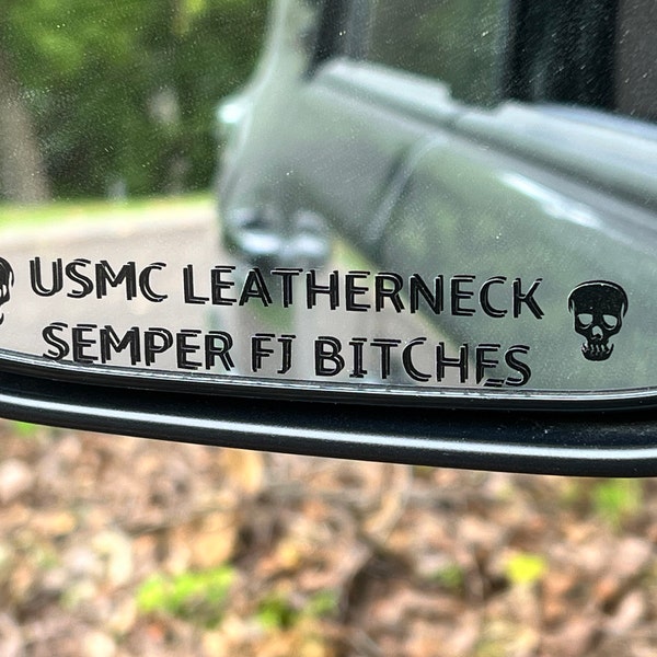 Custom Car Side Mirror Decal, Side Mirror Sticker for Car, Side Mirror ...