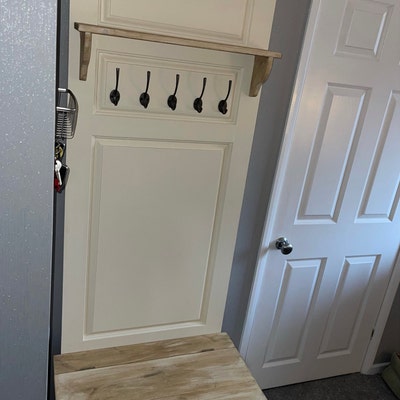 Hand Crafted Liberty Style Settle With Hooks & Storage Chest - Etsy UK