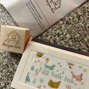 Chicken Egg Stamp Heart Egg Stamp Egg Stamp Chicken - Etsy