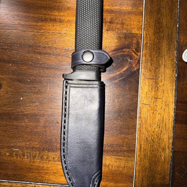 Leather Sheath for Cold Steel Recon Tanto, Handmade, Recon Tanto Sheath ...