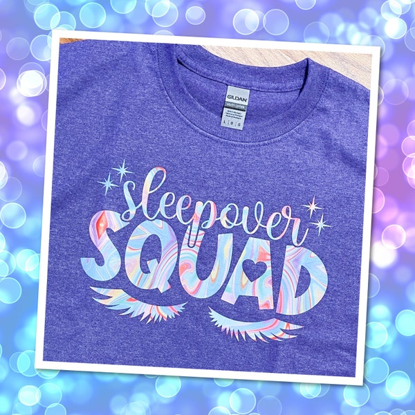 Sleepover Squad Svg, Sleepover Svg, Slumber Party Svg, Sleepover ...