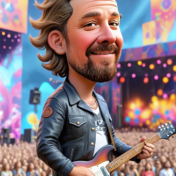 Custom Chef Cartoon Portrait, Digital Download, Caricature From Photo ...