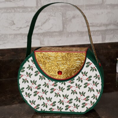 Exploding Box Advent Calendar digital Cutting File for Cricut and ...