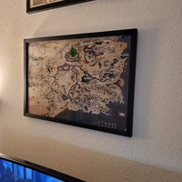 Diablo Map | the World of Sanctuary Poster - Etsy