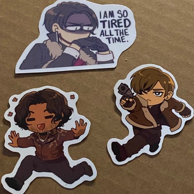 BIOHAZARD 4 FANMADE Mini Sticker Pack バイオハザード 4 ミニーステッカーパック - Etsy